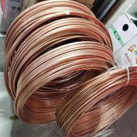 China ASTM Sch40 Copper Brass Capillary Pancake Coil Straight Pipe for sale