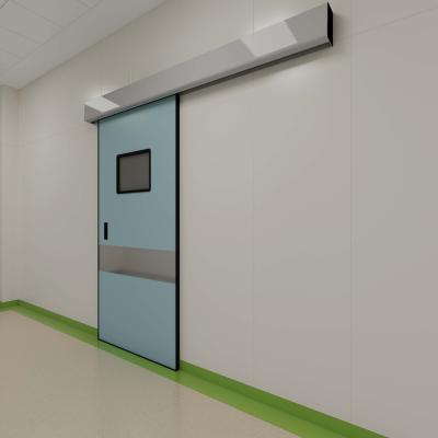 China Steel Single Panel Sliding Door Automatic Hospital Sliding Door GMP Compliant for sale