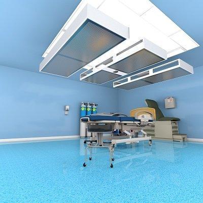 China HEPA / ULPA Laminar Flow Ceiling Module ISO 5 Unidirectional Air Flow System for sale