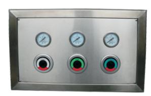 China Rotameter Flowmeter Type Oxygen Outlets Standard Size Medical Gas Outlet for sale