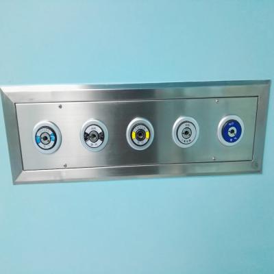 China ISO 7396-1 Certified Medical Gas Terminal Unit Hospital Grade Oxygen Terminal Unit Wall Mounted for sale