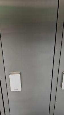 China Anti-Static Stainless Steel Locker | Particle-Free Gowning Storage for sale