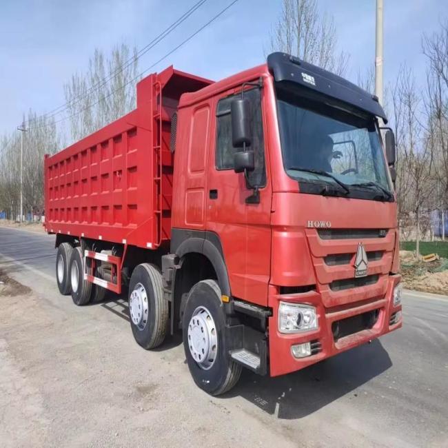 Cheap Price Mining Dump Truck 8X4 12 Tyre 50 Ton Used Sinotruk HOWO Tipper Truck