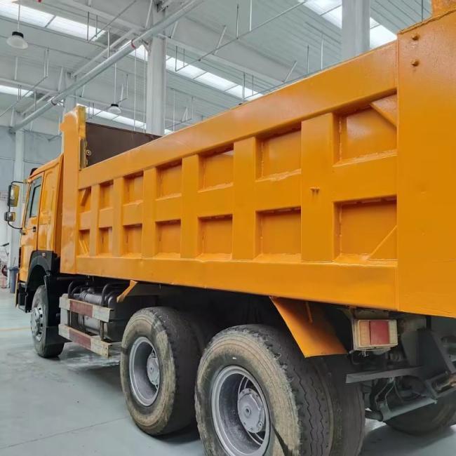 High Performance Second Hand Dump Truck for Sale 15 Ton 371HP 400HP Load Coil Stone Sand Soil Mining Dumptruck