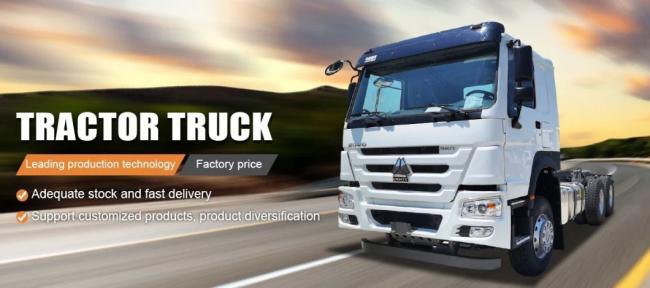 Good Condition HOWO Tractor Truck 6X4 for Sale, 371/375HP 99% New