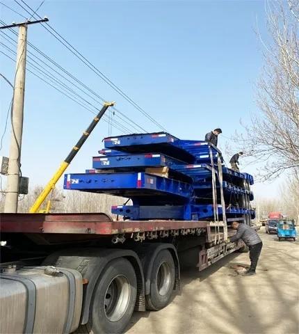 Hot Sale 40FT 3 Axle Gooseneck Low Platform Semi Trailer Flatbed Semi Trailer 3 Axle Trailer