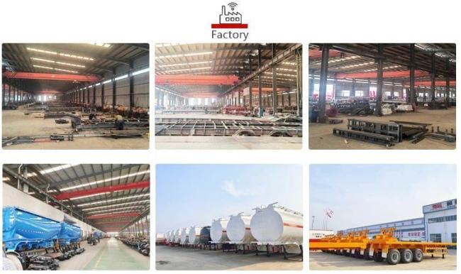 Dump Trailer Tons U-Shape Tipper Semi Trailer for Bauxite Transport