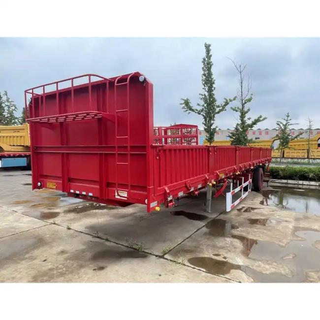 Axle Remorque Benne Alloy Grain Dump Truck Tipper Semi Trailer for Sale