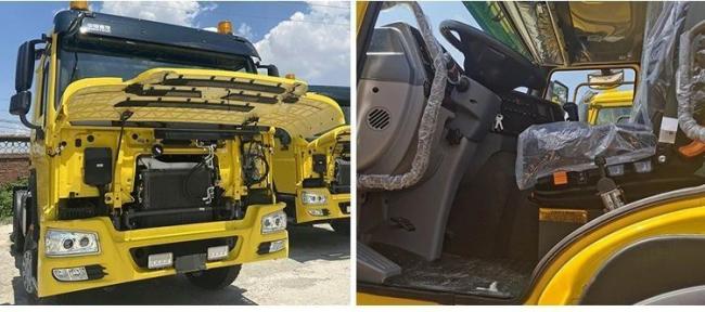 Sinotruk Tractor Trucks Head Diesel Engine Wheels Tow Tractor Trucks and Trailers for Sale