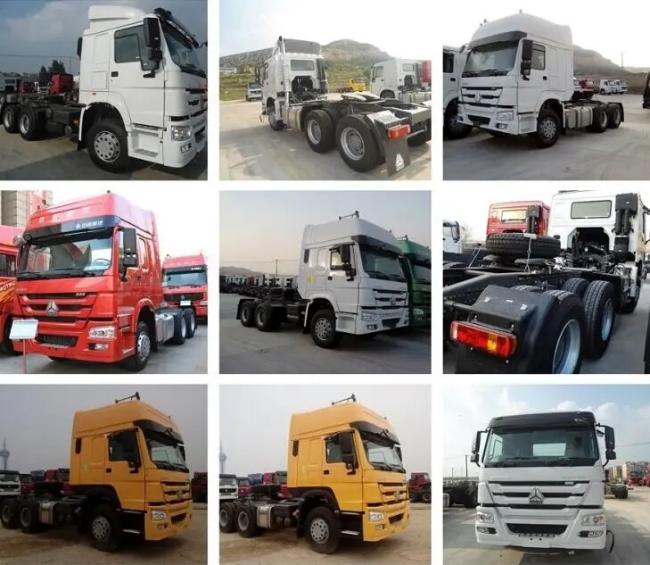 Sinotruk Tractor Trucks Head Diesel Engine Wheels Tow Tractor Trucks and Trailers for Sale