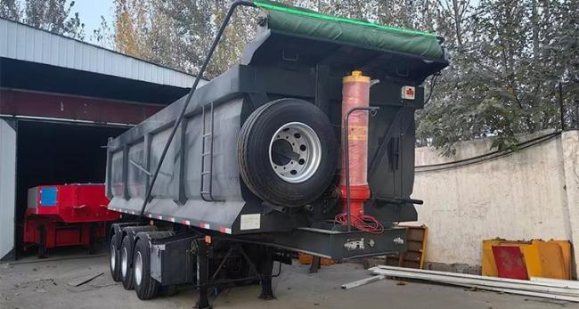 Low Prices 3 Axles 30 Cubic Meter Tipper Semi Trailer Dump Truck Trailer