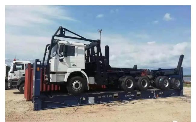 Snail Truck Prime Mover HOWO 375HP 6X4 White Used Concrete Mixer Truck for Africa Market