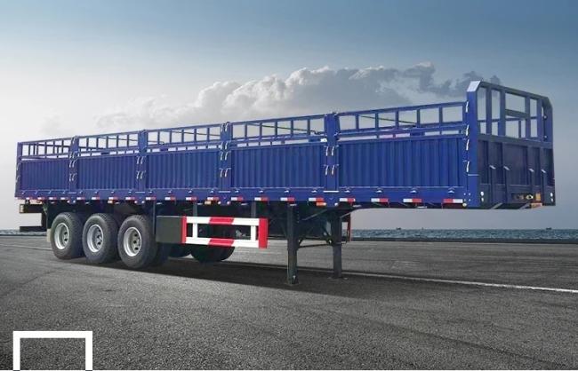 Warehouse Type Side Wall Fence Semi Trailer Top Tarpaulin Fence Cargo Semi-Trailer
