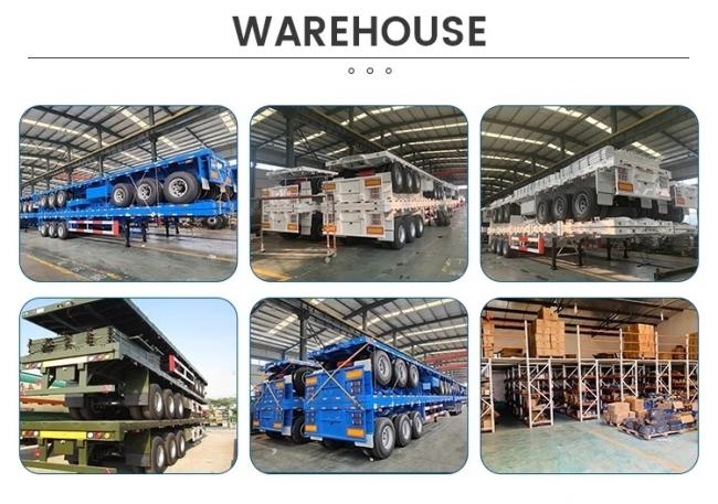 2023 New Model 3 Axle 40ton 60ton Side Wall Semitrailer Fence Cargo Container Trailer