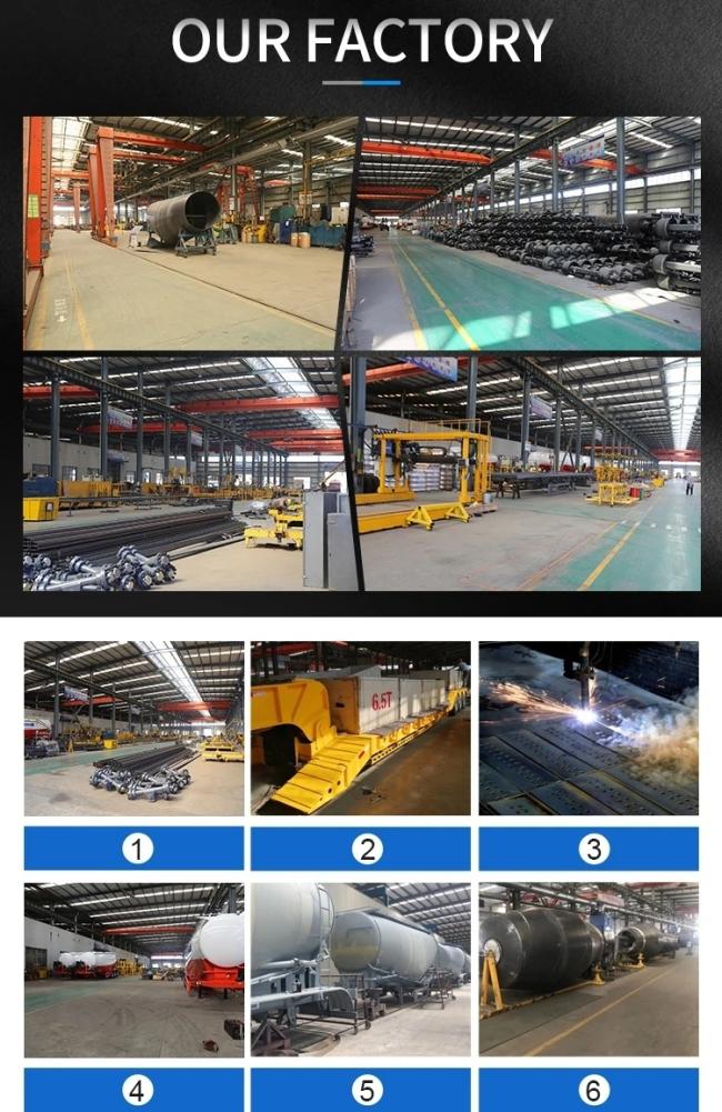 China 3 Axles 60 Ton Box Stake Truck Semi-Trailer