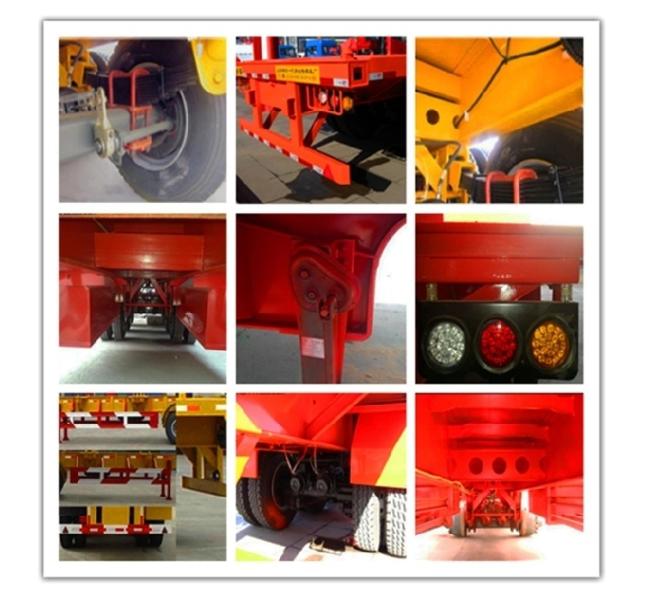 Made in China, 3-Axle Freight Transport Semi-Trailer for Sale