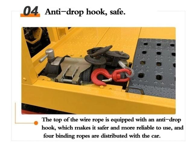 China 3 Tons Tow Truck Underlift Wrecker, 4 Tons, 5 Tons and 6tons Wrecker Body Flatbed Platform Wrecker Truck