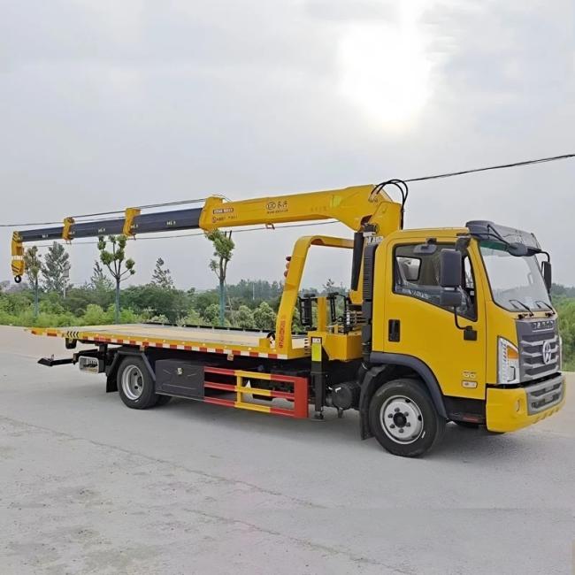 22m 4X2 Telescopic Boom Aerial Working Platform Truck Vehicle for Sale