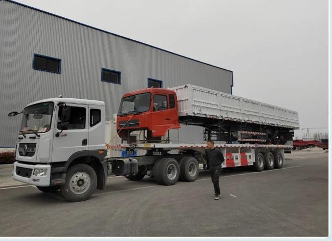 50t 60t 80t Bulk Cargo Fence Semi Trailer 3 Axles 4 Axles Customized Transporting Animals and Plants Fence Semi Trailer