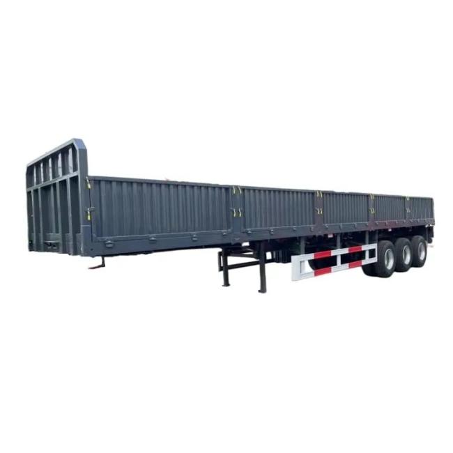 Cargo Truck Box Semi Trailer Fence Trailer Semi Cargo Truck Trailer