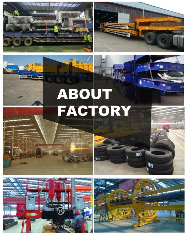 2 Axles Skeleton Shipping Container Truck Trailer Dock Skeleton Semi Trailer for Sale
