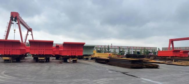 37ton Container Side Lifter Semi-Trailer for Sale