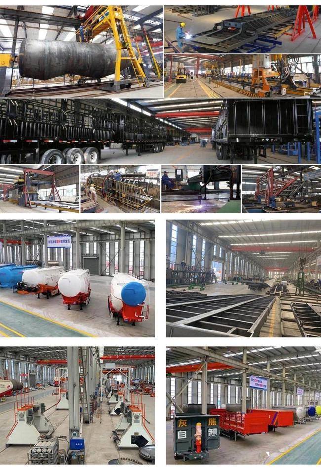 40FT Heavy Skeletal Trailer Chassis Flat Bed Container Skeleton Semi Trailer