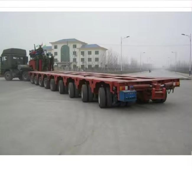 Flatbed Truck Trailer 2020 Cimc Factory Sale 40FT Semi-Trailer Cimc Steel with Fuwa Axle