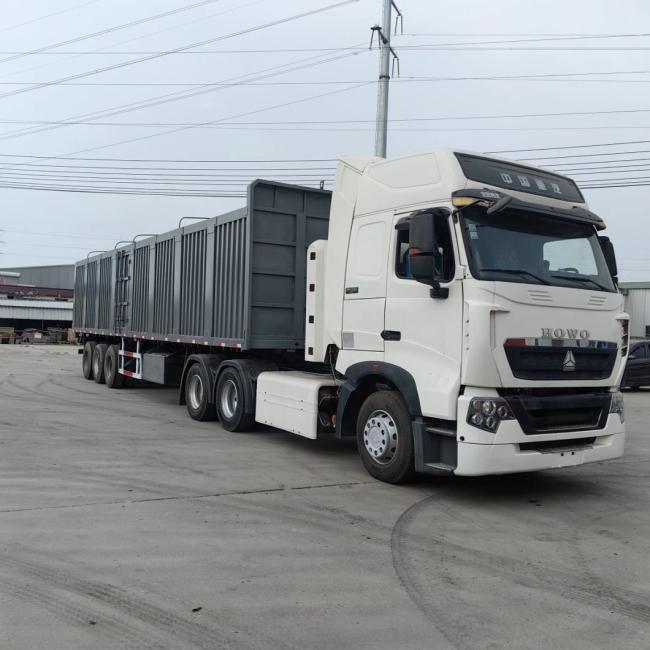 Made in China Box/Van Logistics Transport Semi-Trailer for Sale