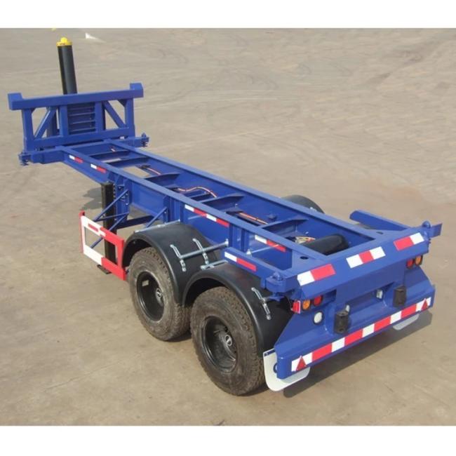 20 Feet 40 Feet Skeleton Semi Trailer 30t Terminal Trailer Container Skeleton Container Semi Trailer