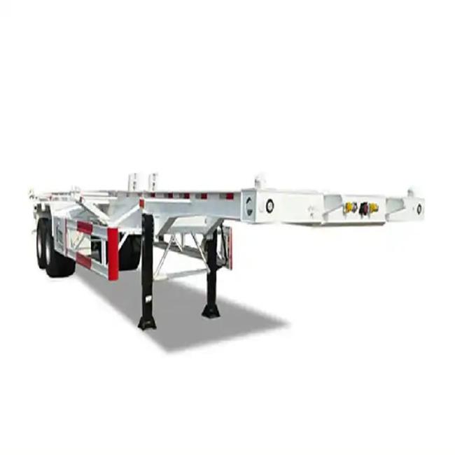 Plate Container Semi-Trailer Container Transport Extended Skeleton Semi-Trailer
