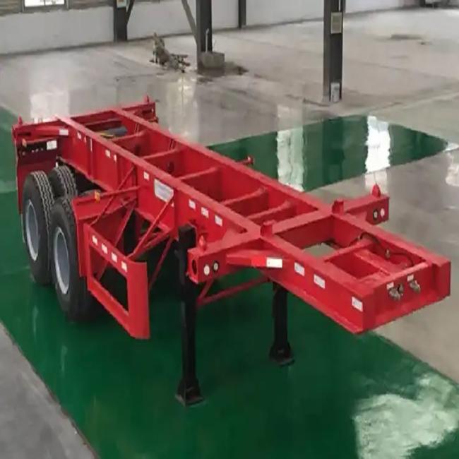 Plate Container Semi-Trailer Container Transport Extended Skeleton Semi-Trailer