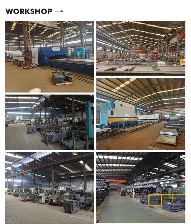 The Whole Series of Trailer Maker H-Star Factory Skeleton Semi-Trailer Container Truck Trailer