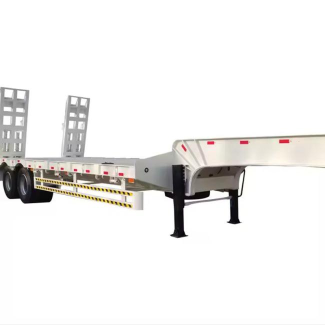 Container Transporting Used Trailer Axles 3 Axle Skeleton Semi-Trailer