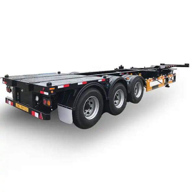 Container Transportation Frame Skeleton Semi Trailer Container Chassis