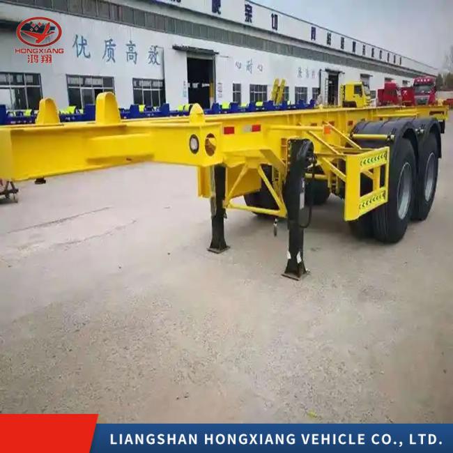 Professional Container Chassis Skeleton Semi Trailer Factory Direct
