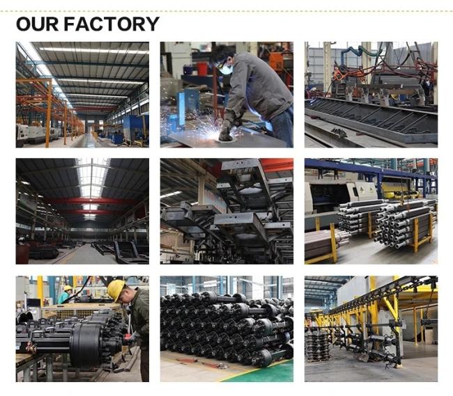 Skeleton Container Semi Truck Trailers for Heavy Loading Container and Portable Tanker Container