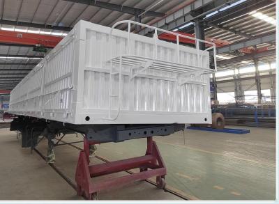 China Cross Arm Type Bulk Cargo Self-Unloading Semi-Trailer with ABS Anti-lock Braking System for sale