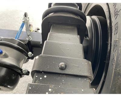 China 40-80 Tonnen 3-Achsen-Dump Truck U-Typ Semi-Anhänger mit ABS-Anti-Block-Bremssystem zu verkaufen