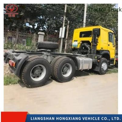 China Powerful and Model Hohan Tractor Head 4X2 6X4 HOWO Tractor Truck with High Horsepower for sale