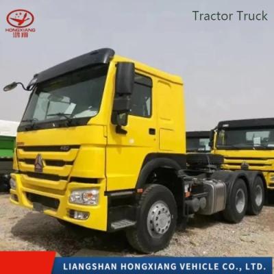 Китай Sinotruk HOWO Weichai Дизельный СНГ 10-колесный тяжелый прицеп Полуприцепная головка тракторный грузовик продается