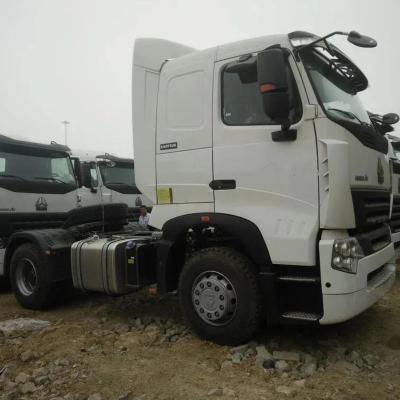 China 6*4 Drive Wheel Sinotruk HOWO CNG Truck Tractor 10 Rounds Engine Used Tractor Truck for sale