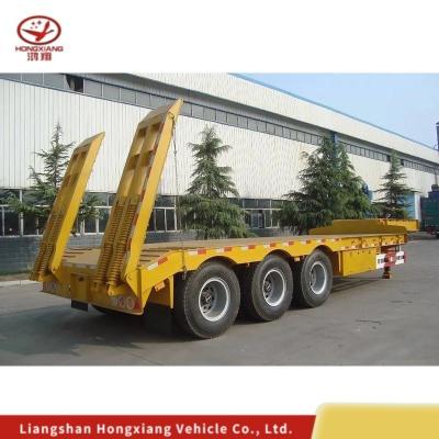 Cina Semi-remolchi a letto basso rimorchio per camion per il trasporto di escavatori capacità di carico pesante in vendita