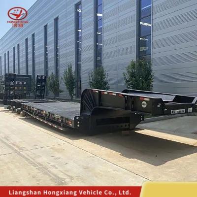 Cina Semi-remolchi a letto basso rimorchio per camion per il trasporto di escavatori capacità di carico pesante in vendita