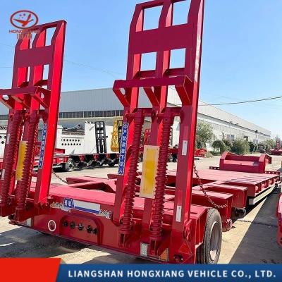 Cina Classe di trasporti pesanti 3 Chassis di semirimorchio a asse basso a piano per il trasporto di container in vendita