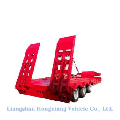 Cina 40 piedi 20 piedi contenitori per il carico Flat letto rimorchi 30 asse Flatbed semirimorchi vende in vendita