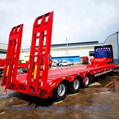 Cina 40 piedi 20 piedi contenitori per il carico Flat letto rimorchi 30 asse Flatbed semirimorchi vende in vendita