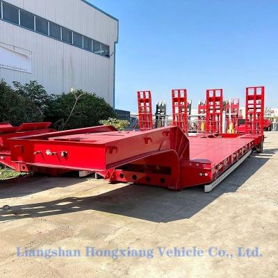 Cina 40 piedi 20 piedi contenitori per il carico Flat letto rimorchi 30 asse Flatbed semirimorchi vende in vendita