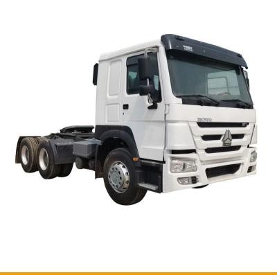 Cina 1 anno Servizio post-vendita Euro2 Camioni HOWO 371/375HP Camioni a scarico di rifiuti Testa del trattore in vendita