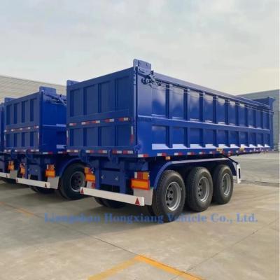 Cina Semirimorchio galvanizzato a tre assi a letto basso per il trasporto di macchine pesanti in vendita